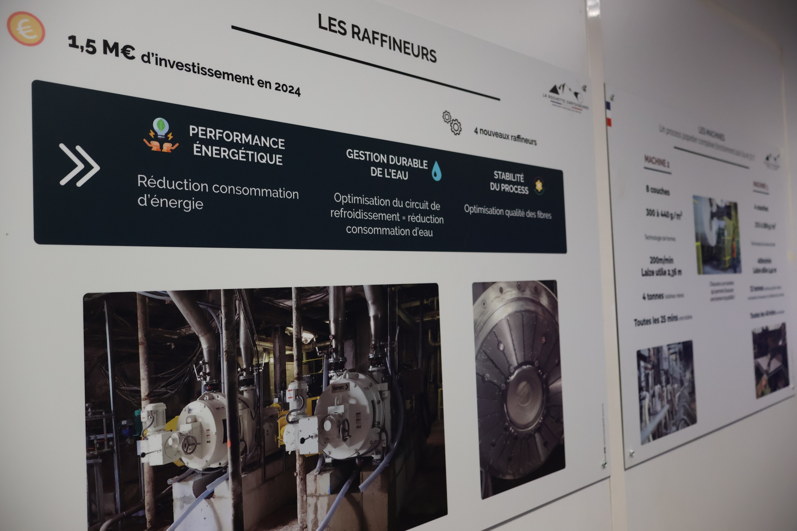 Factory tour: Installation of 14 explanatory panels - La Rochette ...